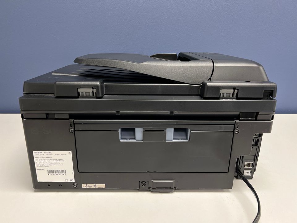 Epson Wireless Color Inkjet All-in-One Printer - Workforce WF-2760 ...