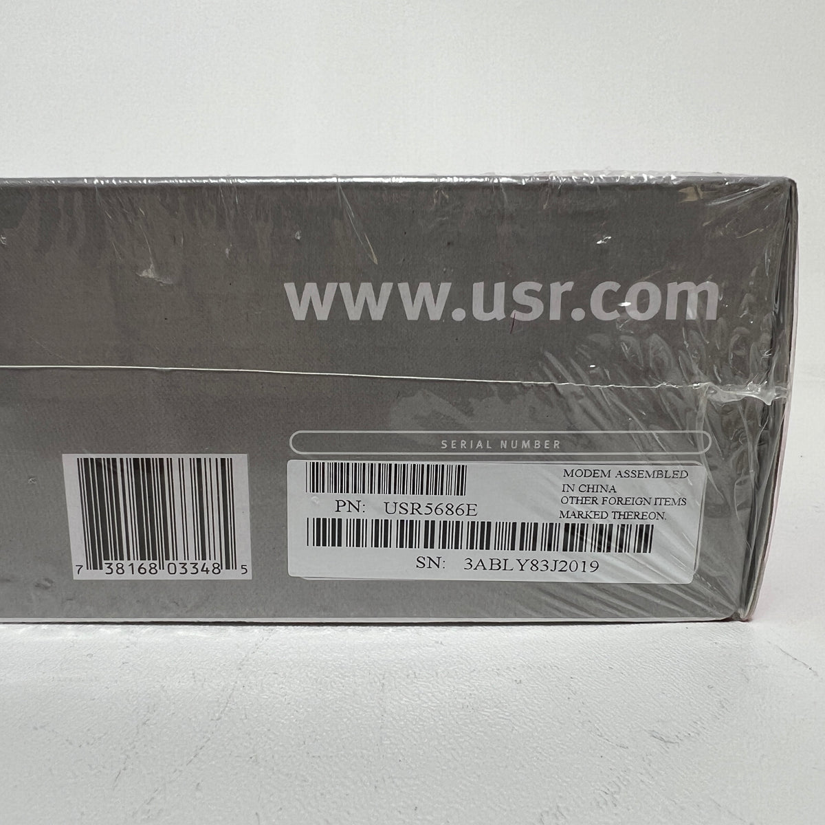 US Robotics USR5686E 56k V.92 External Faxmodem RS-232 Model 5686E ...