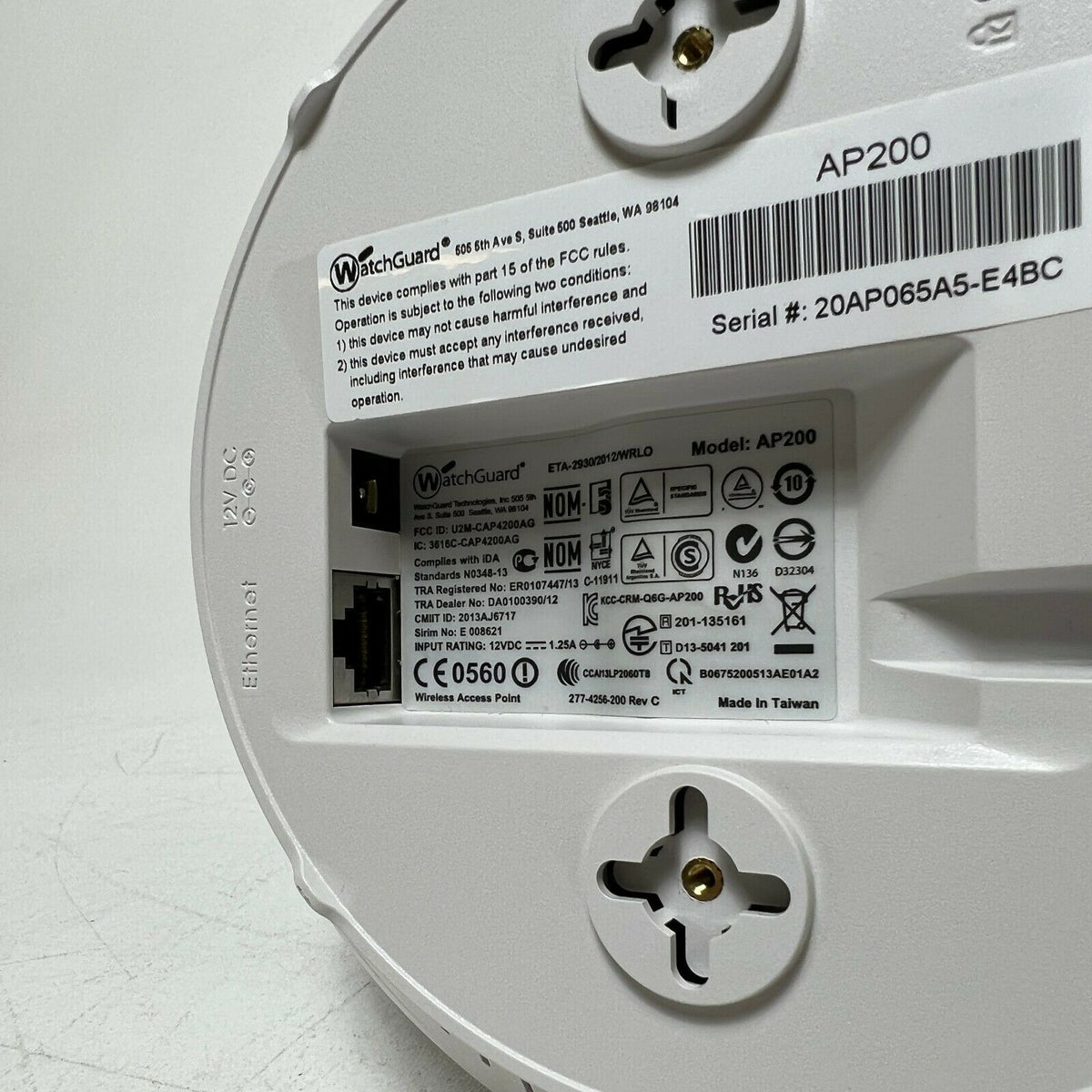 WatchGuard AP200 802.11n 600 Mbps Wireless Access Point – Dynamic ...