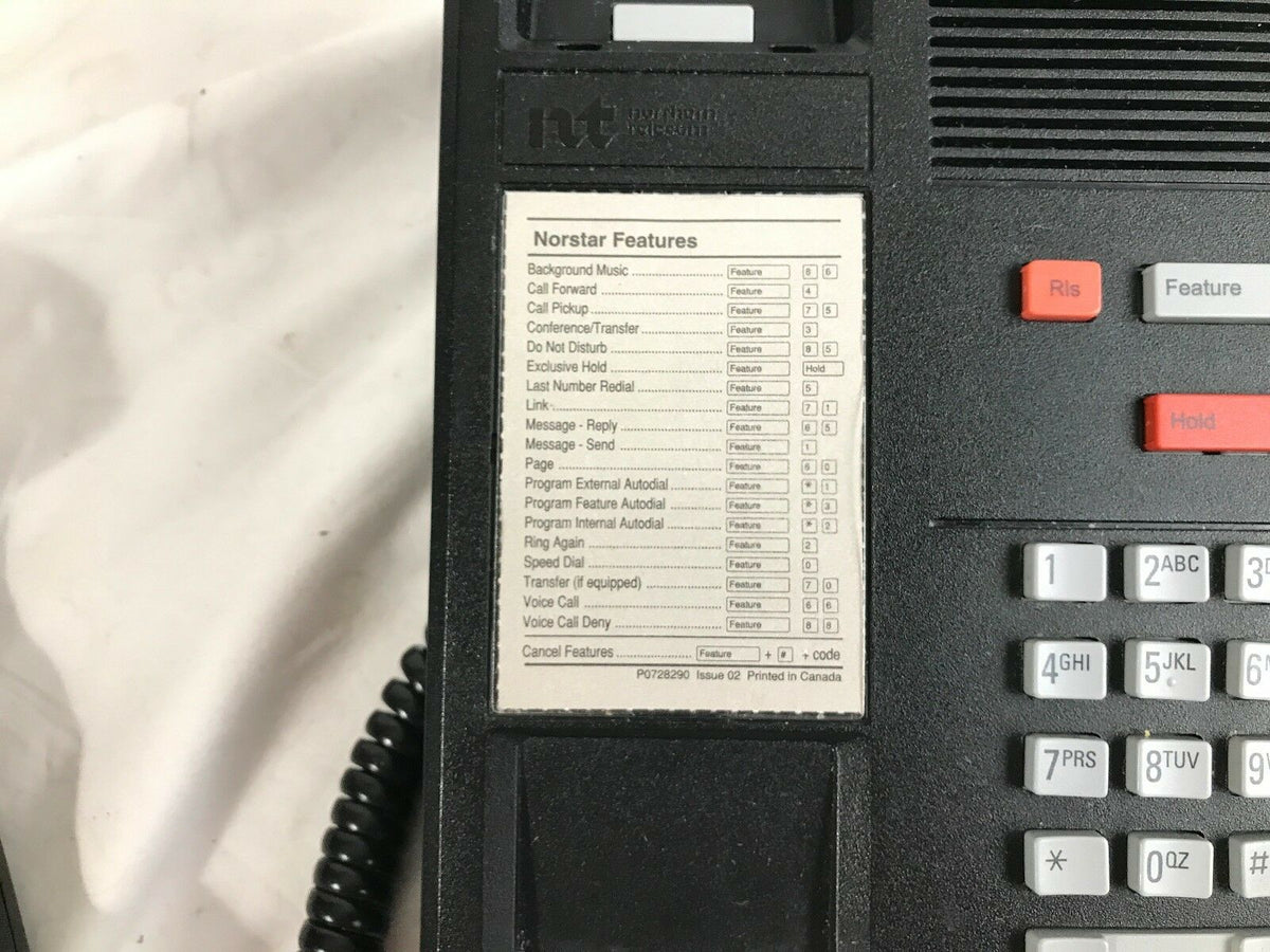 Nortel Meridian M7310, Northern Telecom, NT8B20AF Black – Dynamic ...