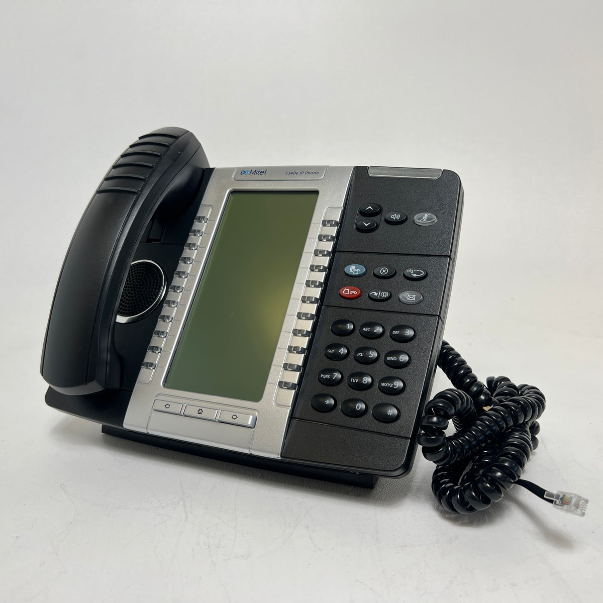 MITEL 5340e IP5340e Black Office Display Phone 50006478 Back Lit ...