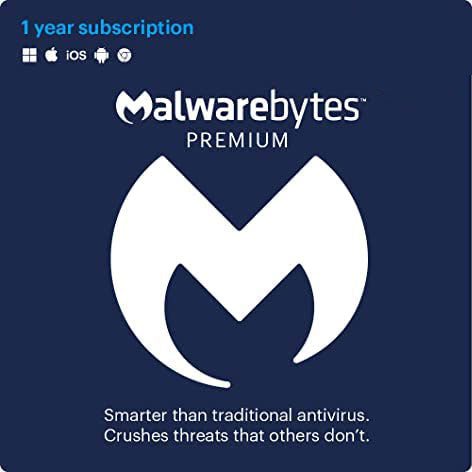 Malwarebytes Antivirus Premium - 1 Year Subscription - 1 Device ...