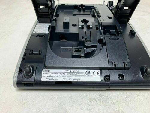 NEC DT300 Series DLV(XD)Z-Y(BK) DTL-12D-1(BK) TEL Display Business Pho ...